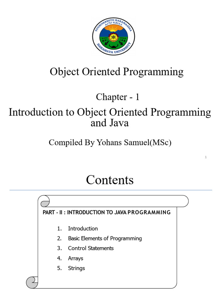 Chapter 1 - Part II | PDF | Java (Programming Language) | Java Virtual ... Chapter 1 - Part II | PDF | Java (Programming Language) | Java Virtual ...