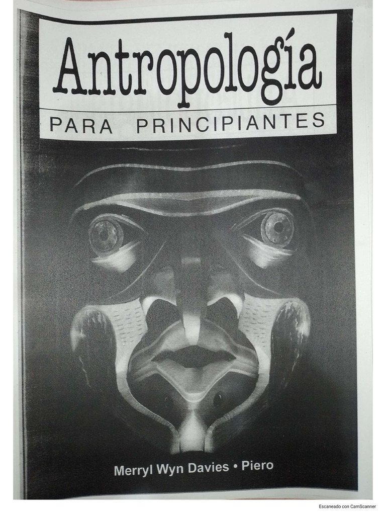 Antrop. para Principiantes | PDF