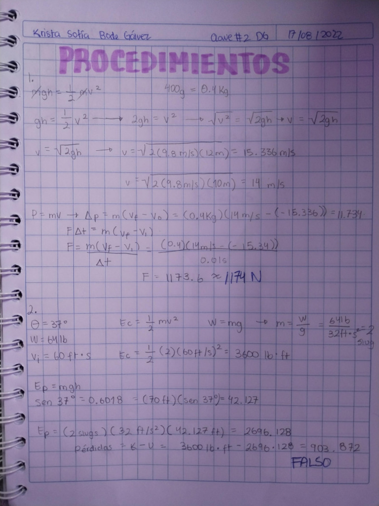 Procedimientos PC2 | PDF