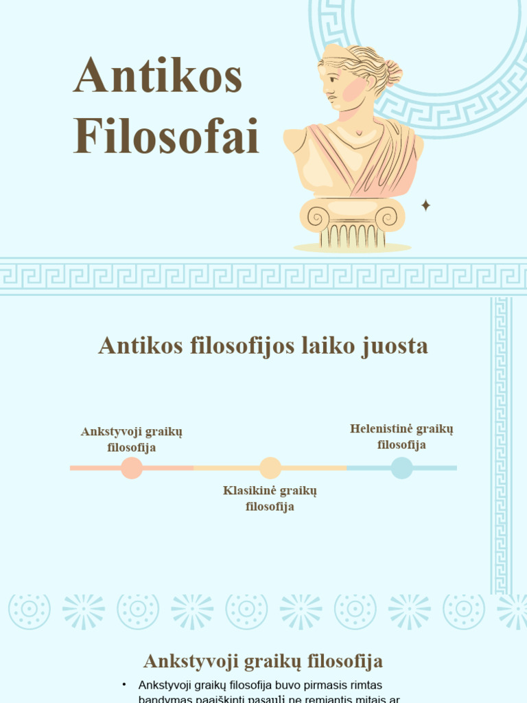 Antikos Filosofai | PDF