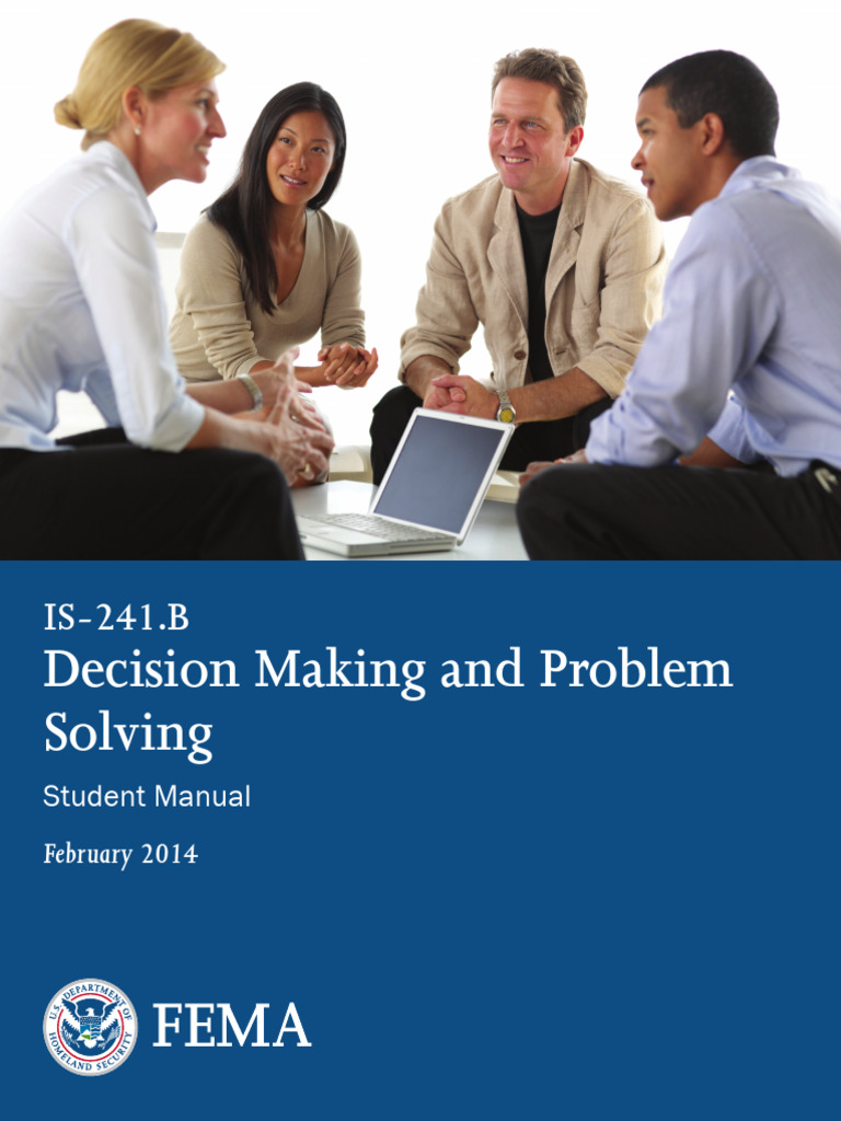G0241 Decision Making and Problem Solving Student Manual | PDF ...