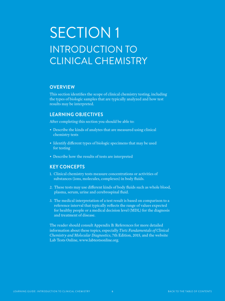 Clinical Chemistry Learning Guide | PDF | Spectrophotometry | Accuracy ...