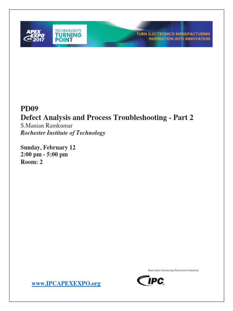 SMT & THT Defect Troubleshooting | PDF | Soldering