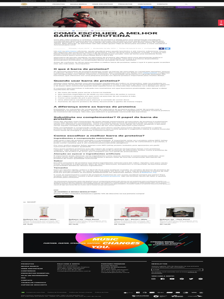Como Escolher A Melhor Barra de Proteína e Dicas de Como Consumir | Download grátis PDF ...