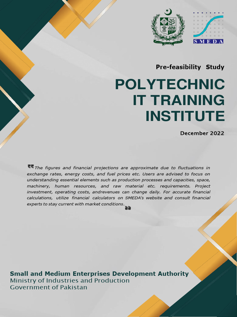 Polytechnic IT Training Institiute Rs. 32.22 Million Dec-2022 | PDF ...