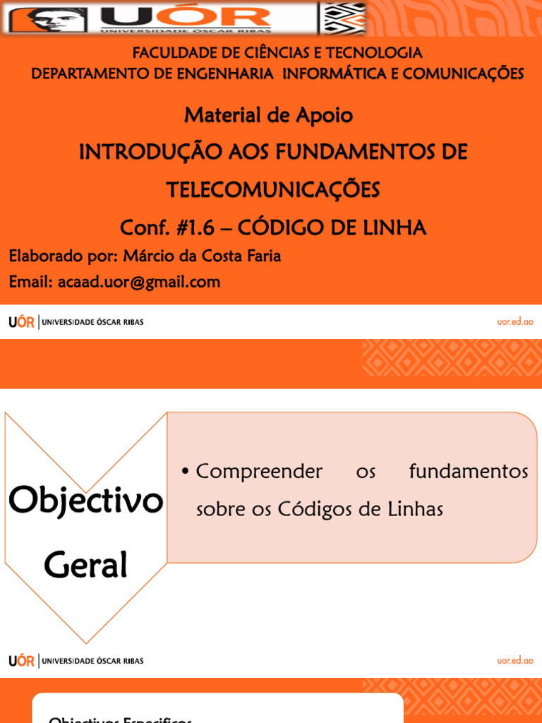 Fundamentos da Codificação de Linha | PDF | Transmissão de energia ...