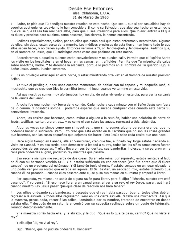 60-0331 Desde Ese Entonces | PDF | María, madre de Jesús | Jesús