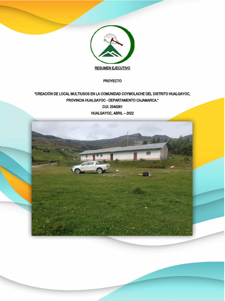 Resumen Ejecutivo | PDF | edificio | Materiales