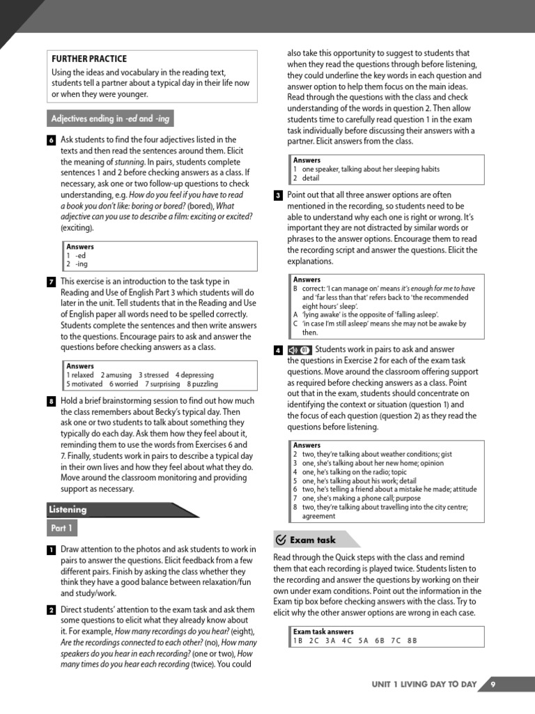 Compact First 3rd Edition Teacher Book - Copy-11 | PDF | Question ...