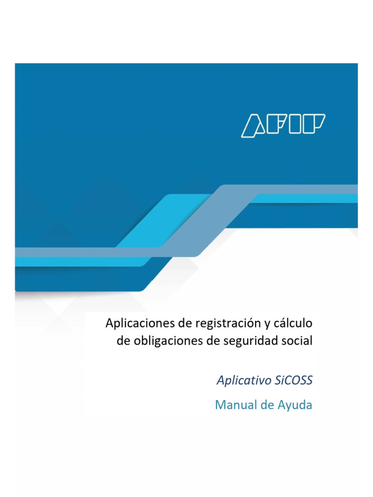 SICOSS V44-12 Manual de Ayuda | PDF | Archivo de computadora | Ventana ...