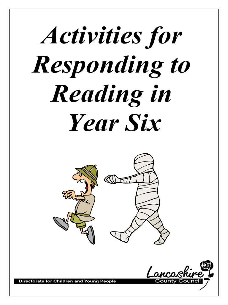 Activities for Responding to Reading in Year 6 | PDF | Narration | Word