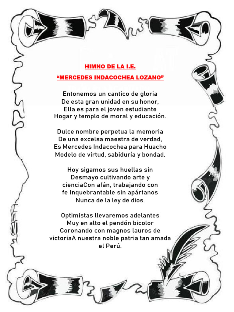 Himno y Simbolos | PDF | Religión y espiritualidad