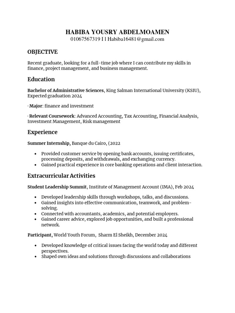 Habiba Yousry Abdelmoamen | PDF