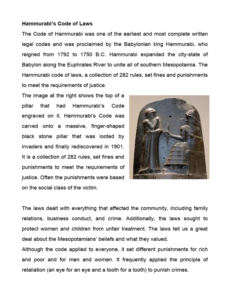 HISTORY | PDF | Hammurabi | Mesopotamia