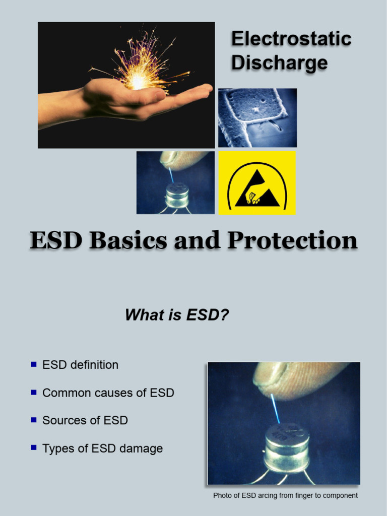 electro-static-discharge 1 | PDF | Electrostatic Discharge | Electricity