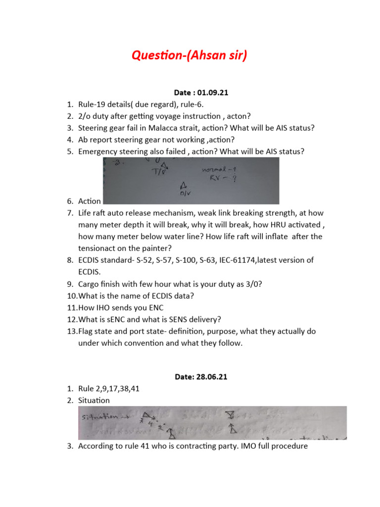 Oral - Ahsan Sir | Download Free PDF | Water Transport | Ships