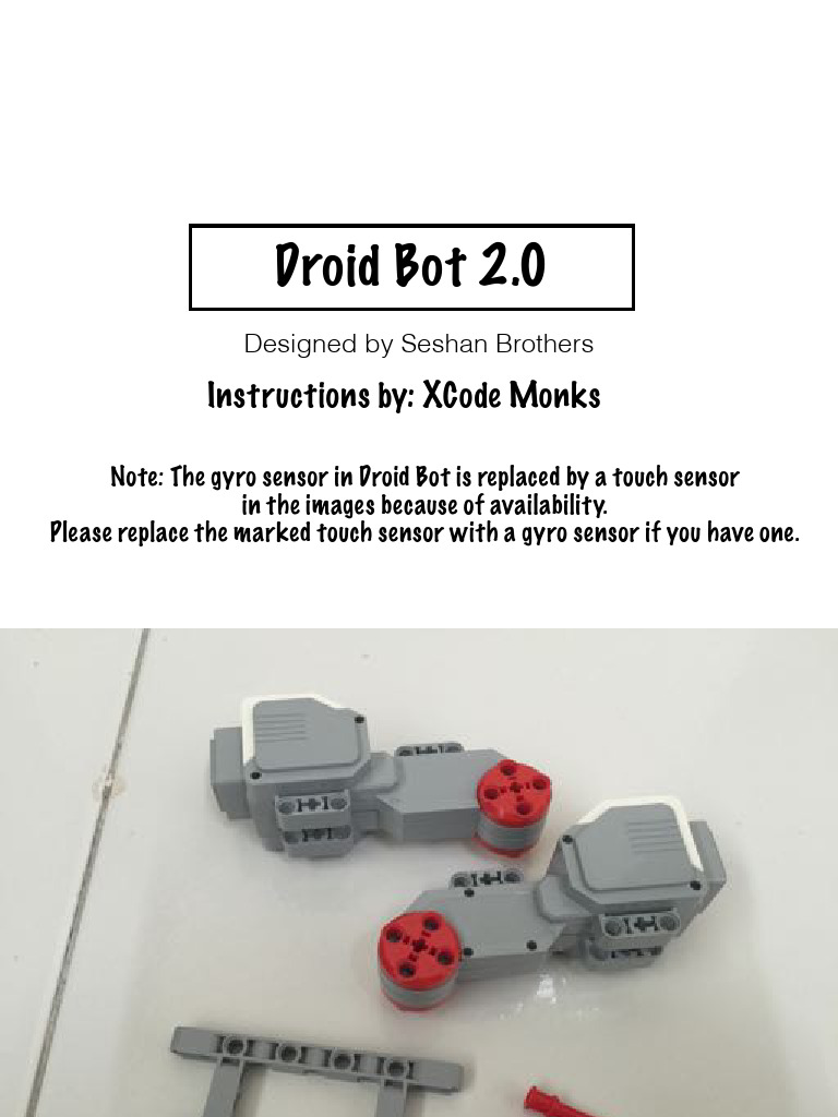 Droidbot 2.0 Instructions | PDF | Games & Activities