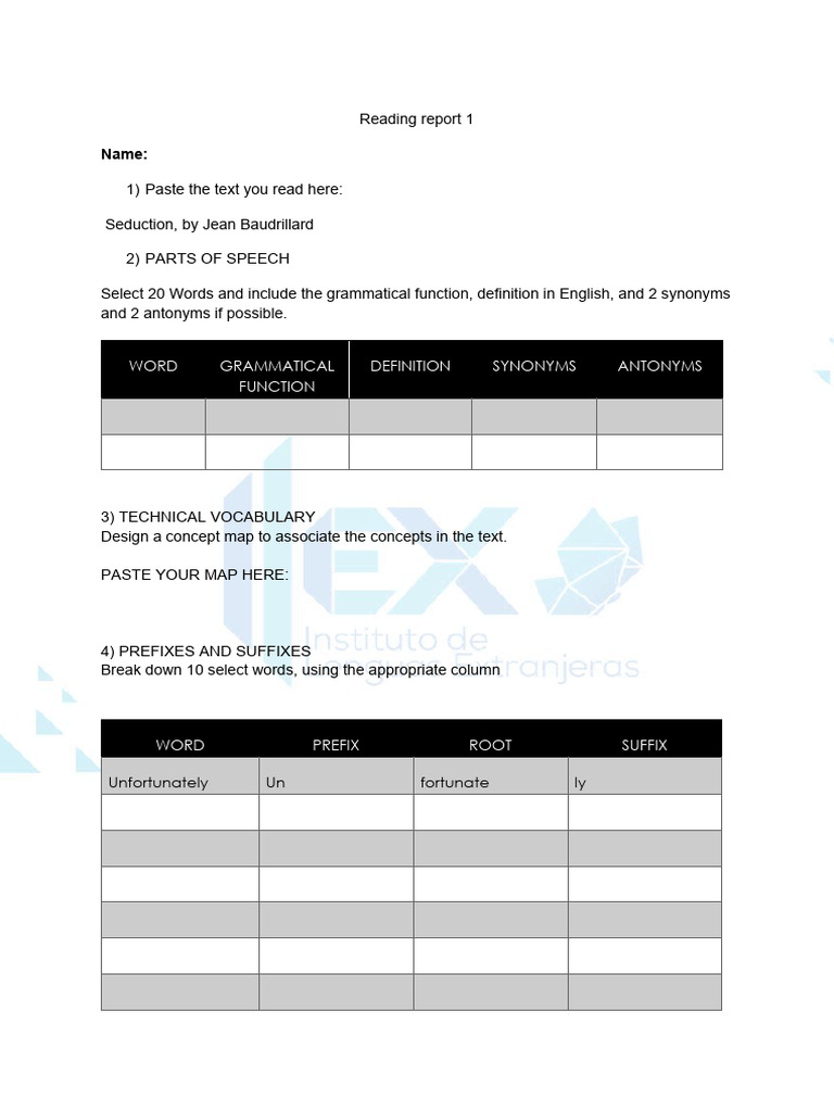 Reading Report Format 1 | PDF | Computers