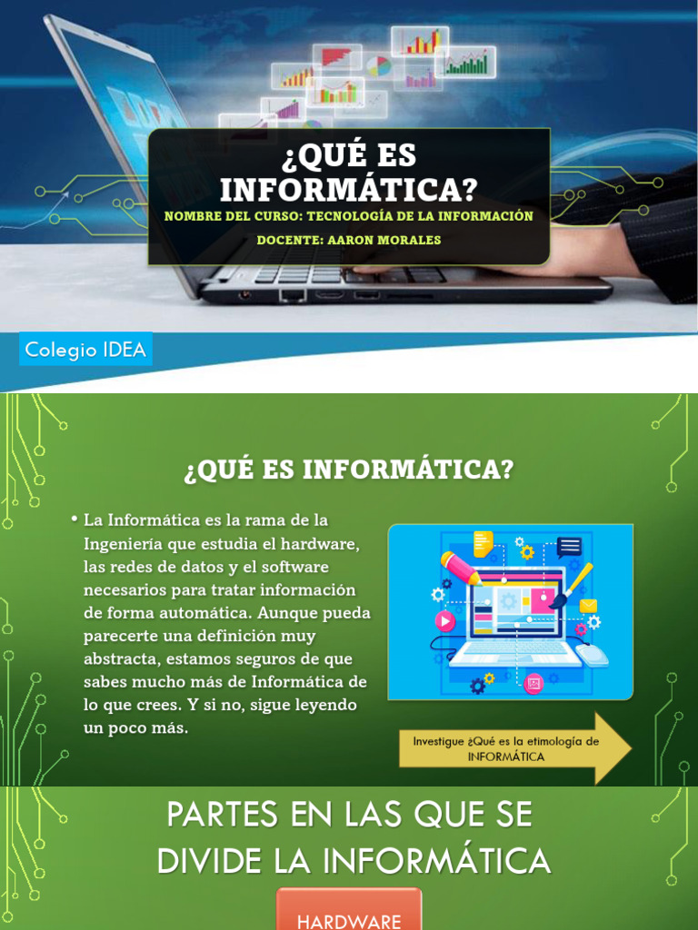 Qué Es Informática | Descargar gratis PDF | Hardware de la computadora ...