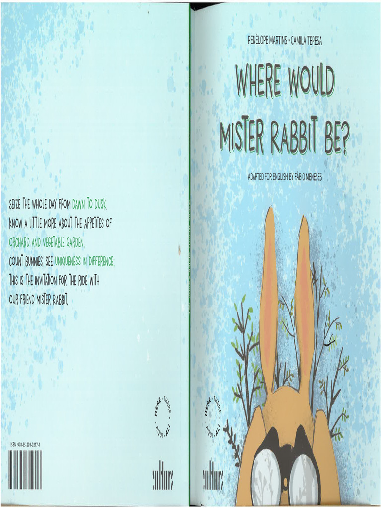 WHERE WOULD MISTER RABBIT BE (1) | PDF