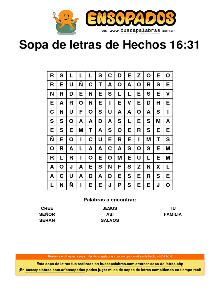 sopa-de-letras-de-hechos-1631 | PDF