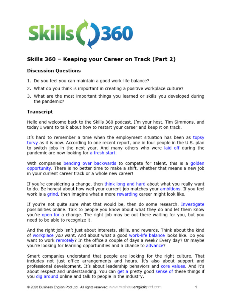 360.92 Career 2 | PDF | Social Media | Popular Culture & Media Studies