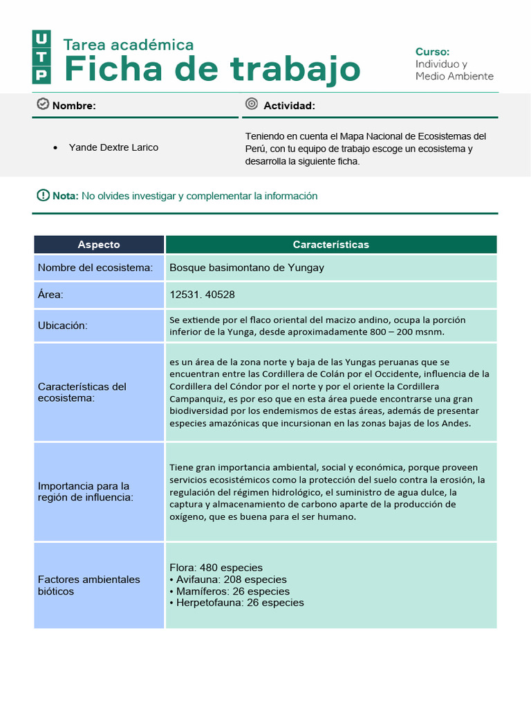 Yande Dextre TS2 | PDF | Entorno natural | Andes