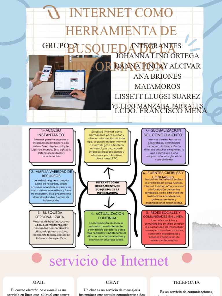 Exposicion Informatica | PDF | Videotelefonía | Red mundial