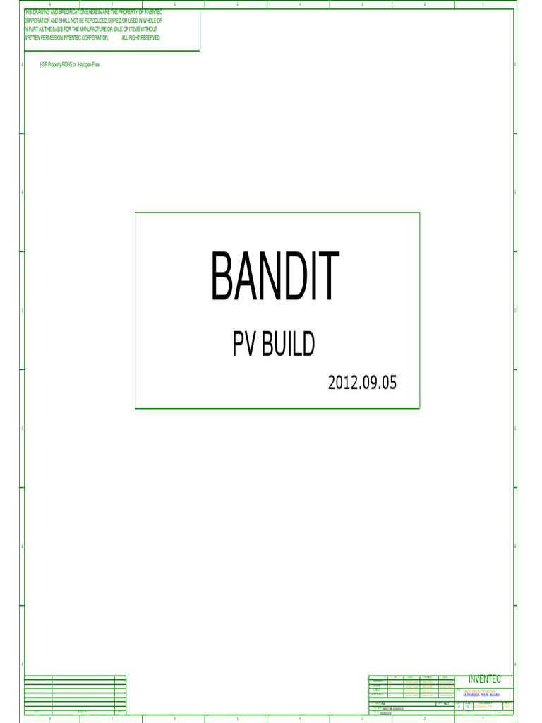 Bandit: PV Build | PDF | Computer Hardware | Office Equipment