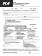 Form ST-13A | PDF | Use Tax | Tax Exemption