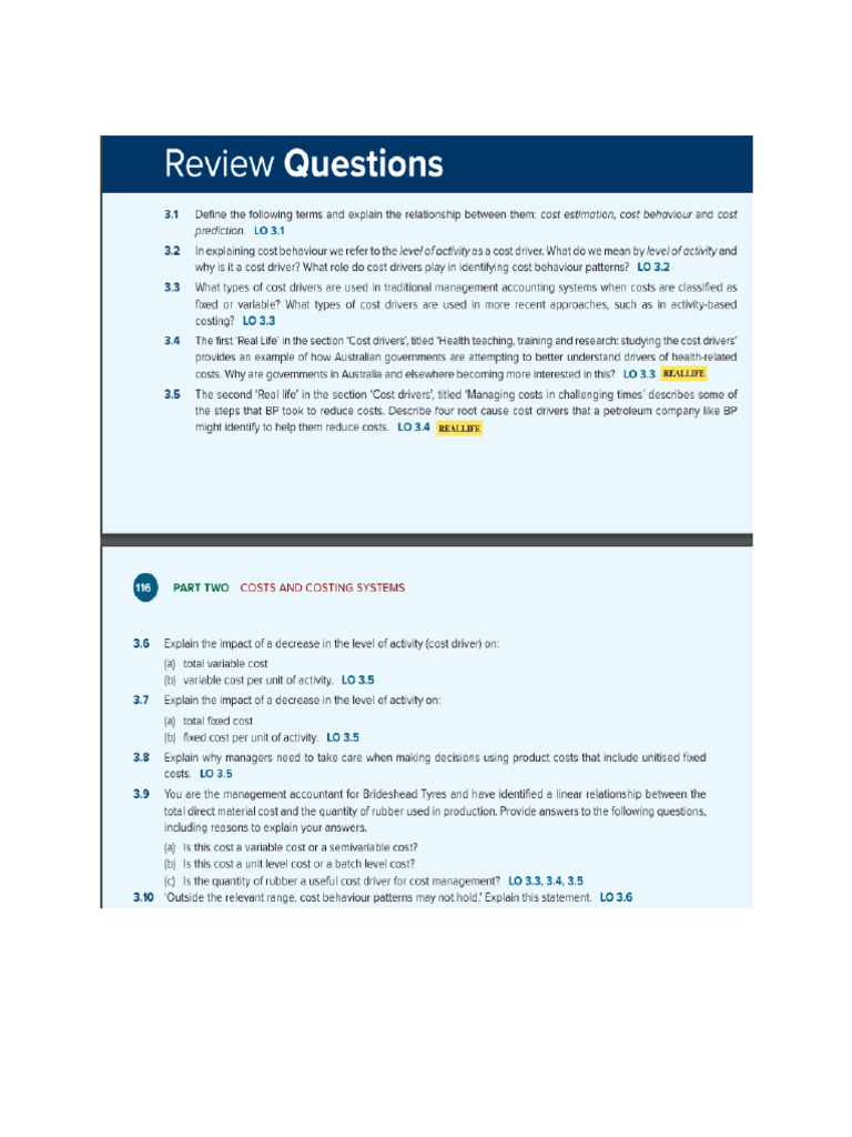 Review Question 3 | PDF