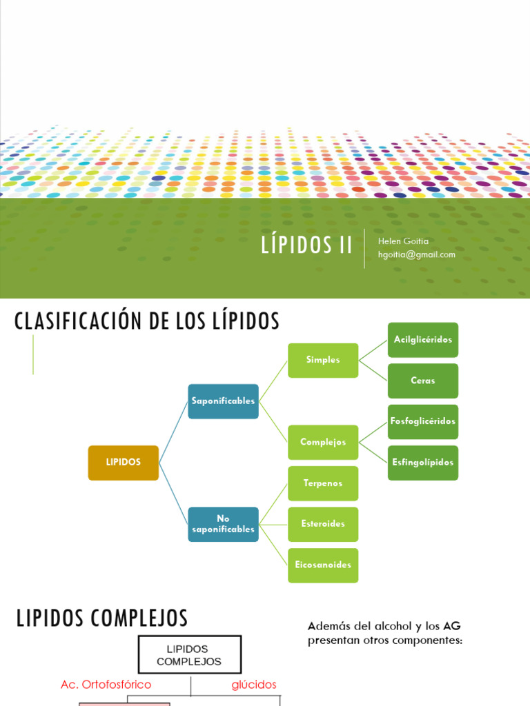 Apo 5 Lípidos II | PDF | Lípido | Membrana celular