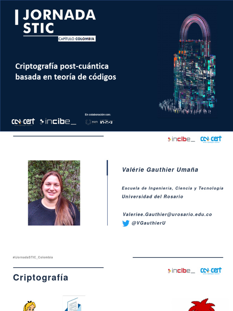 Criptografía Post-Cuántica y Códigos | PDF | Clave (criptografía ...