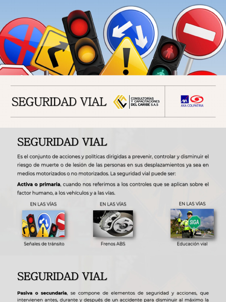 ACTORES VIALES - ARL | PDF | Seguridad vial | Transporte