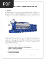 Wärtsilä 50sg | PDF | Engines | Engineering Tolerance