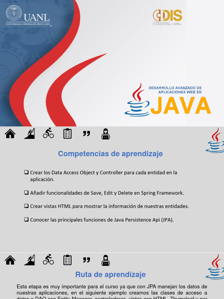 Etapa 10 Objeto de Aprendizaje | PDF | HTML | Java (lenguaje de ...