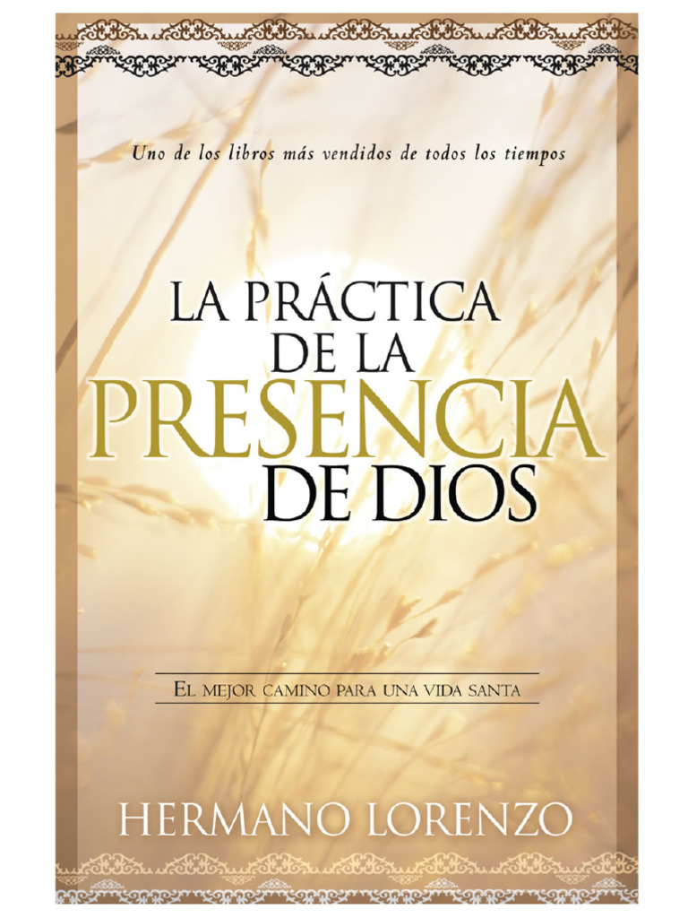 Libro - La Práctica de la Presencia de Dios | PDF | Amor | Dios