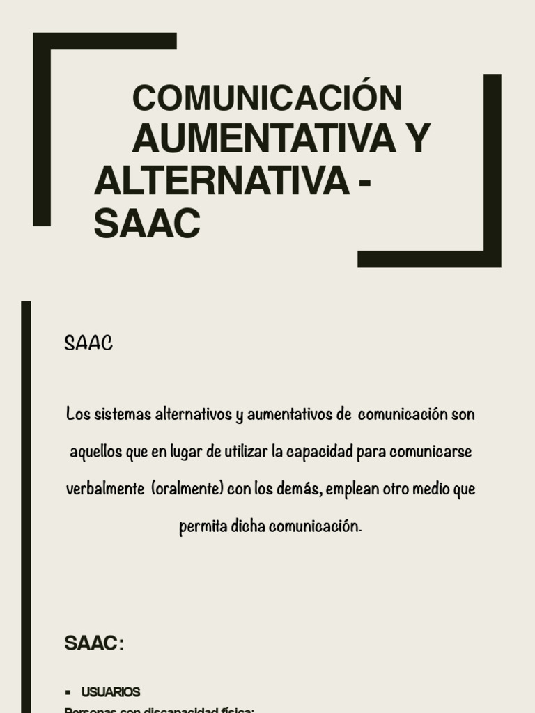 Saacs 2 | PDF | Comunicación | Lenguaje de señas