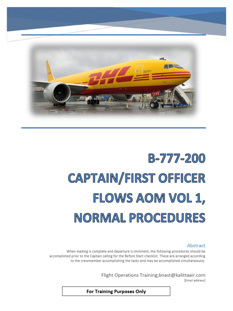 new-b777-flow-file-rev-3.0 | PDF | Information | Aviation