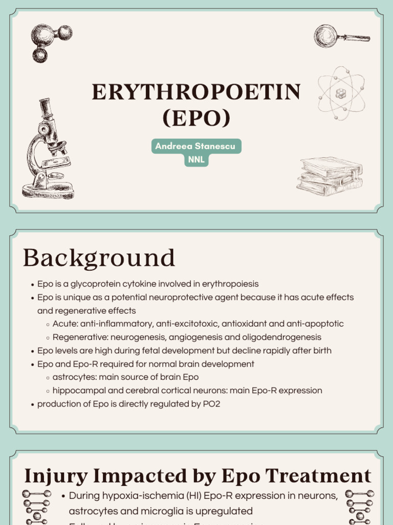 Erythropoietin Epo | PDF | Phases Of Clinical Research | Medical Specialties