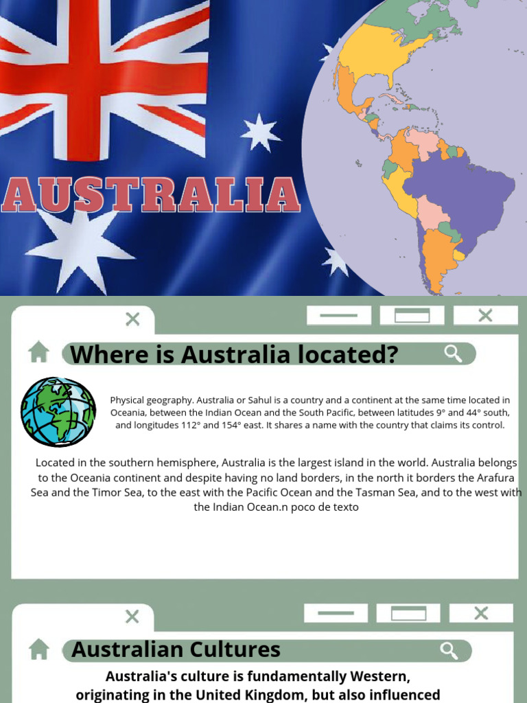 Geography World Landmark Game Presentation | PDF | Australia | Oceania
