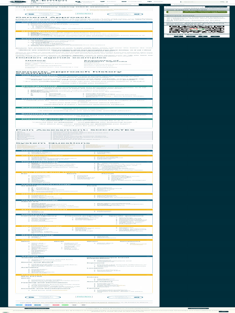Ch3 History Taking Station | PDF