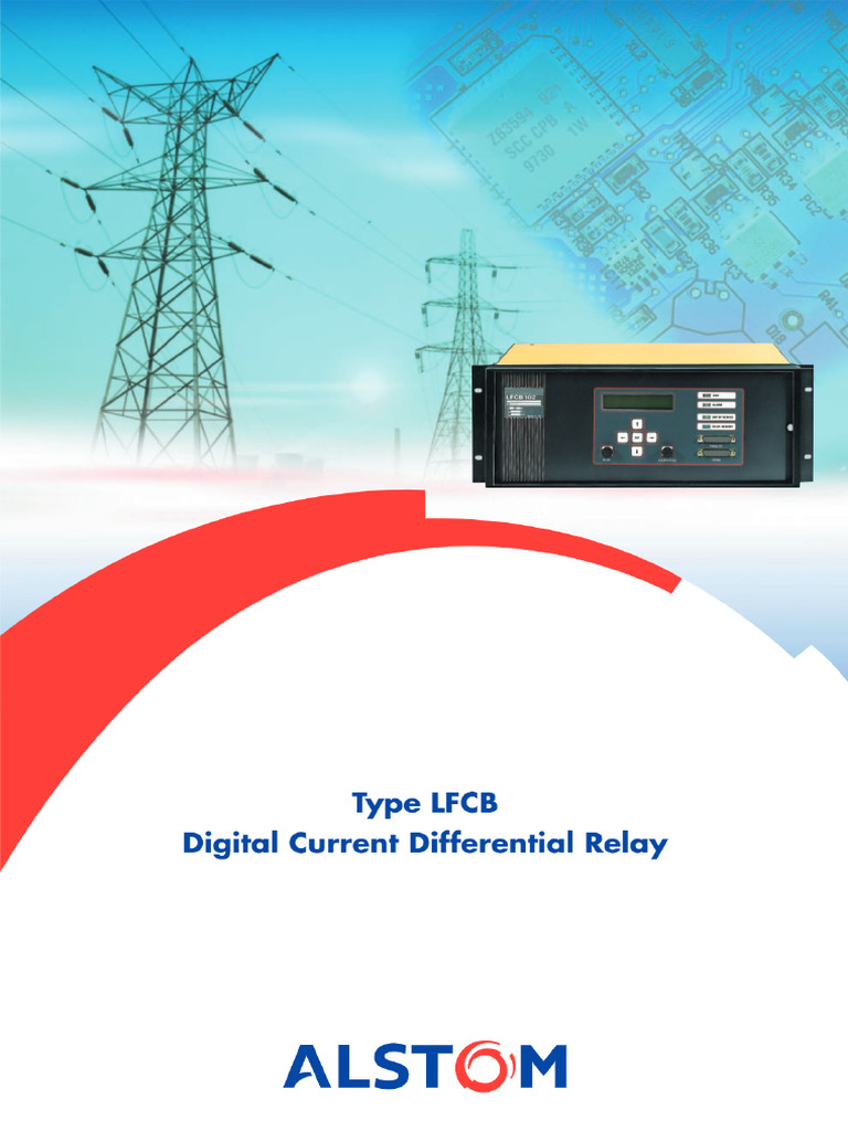 Type LFCB Digital Current Differential Relay | PDF