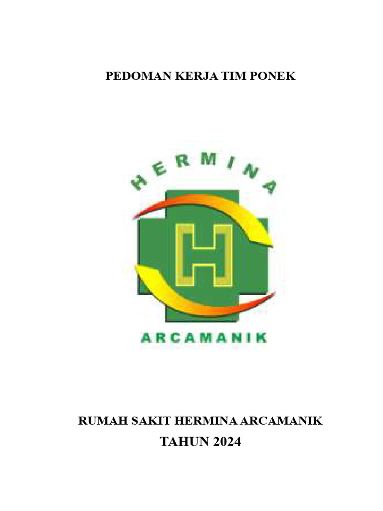Pedoman Kerja Tim Ponek 2024 | PDF
