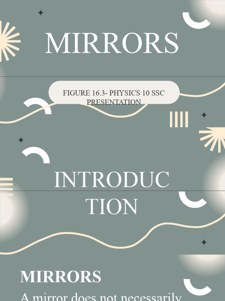 Physics - Mirrors | PDF | Mirror | Geometry