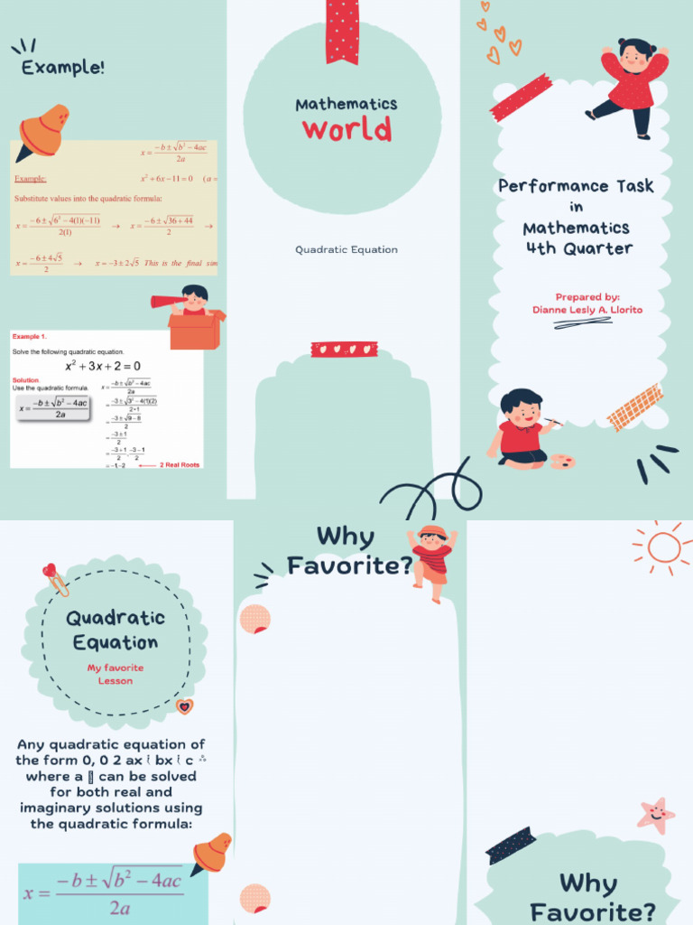 Dianne Math Brochure | PDF