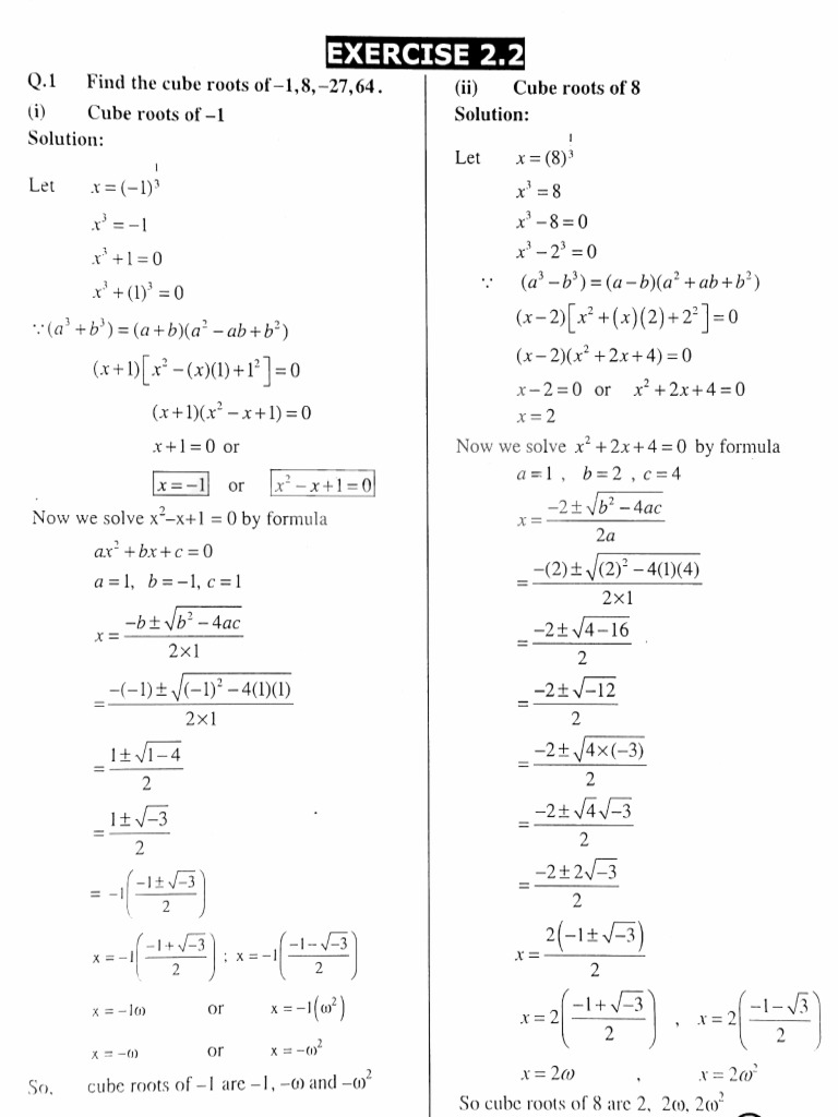 10class Math Unit 2 2 Pdf