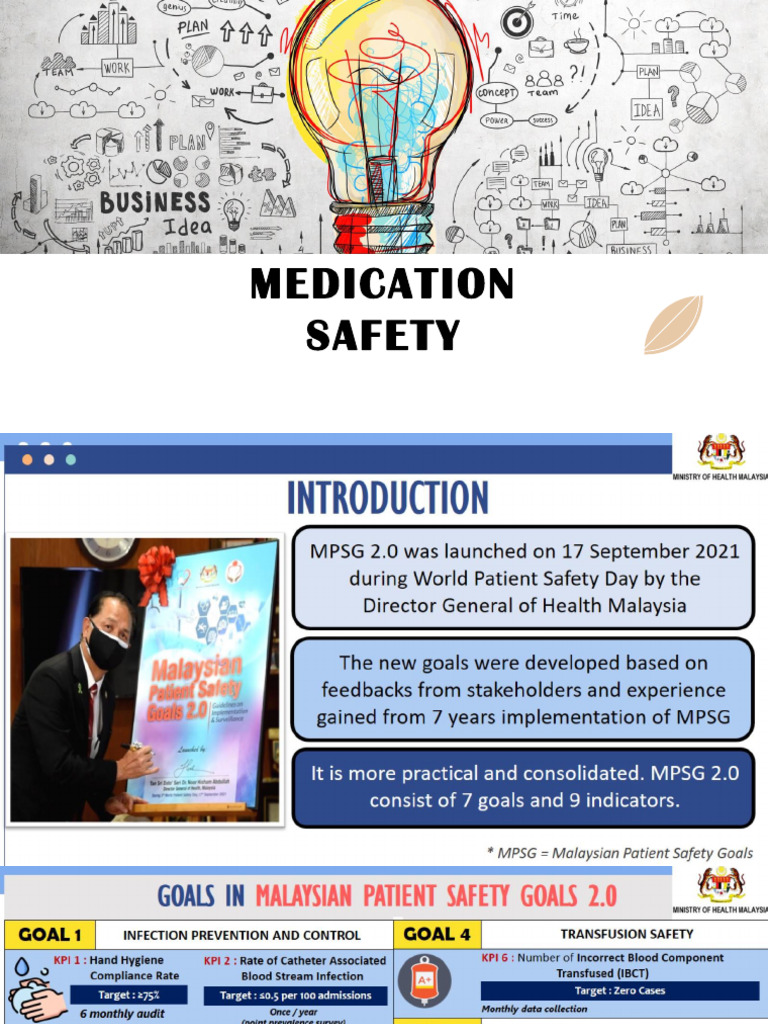 Medication Safety | PDF | Prescription Drugs | Medical Error