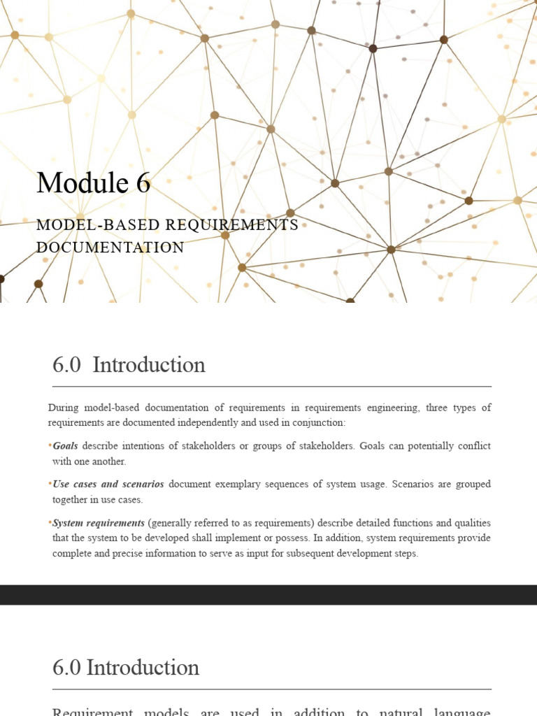RequirementsEng Module6A | PDF | Conceptual Model | Computer Programming