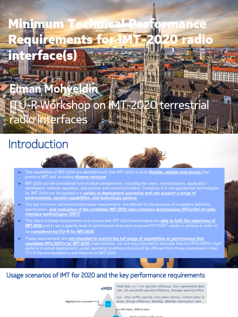 S01-1 - Requirements For IMT-2020 - Revisi | PDF | Bit Rate | Computer ...